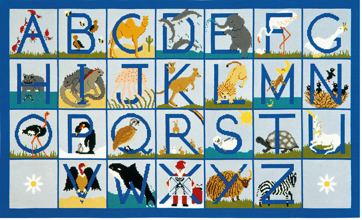 Animal Alphabet rug