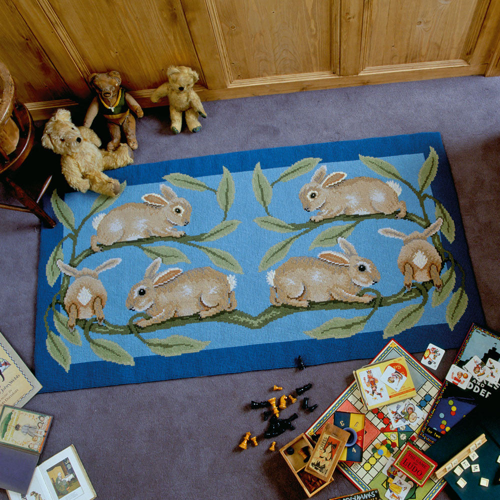 Rabbits Rug