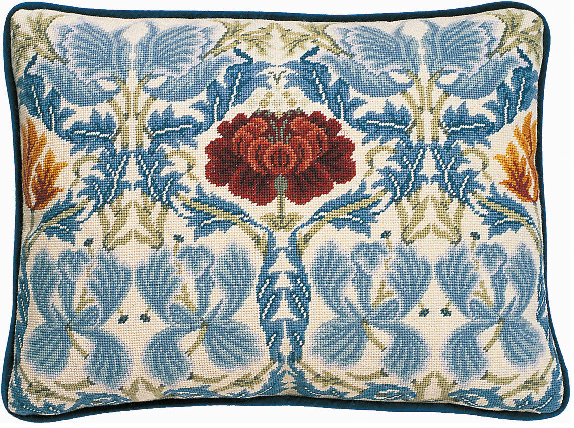 Tulip & Rose (ivory background)